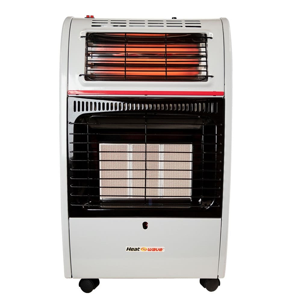 CALENTON DE GAS Y ELECTRICO HEAT WEAVE, CAPACIDAD DE 14K BTU 2 EN 1 — IHNSA