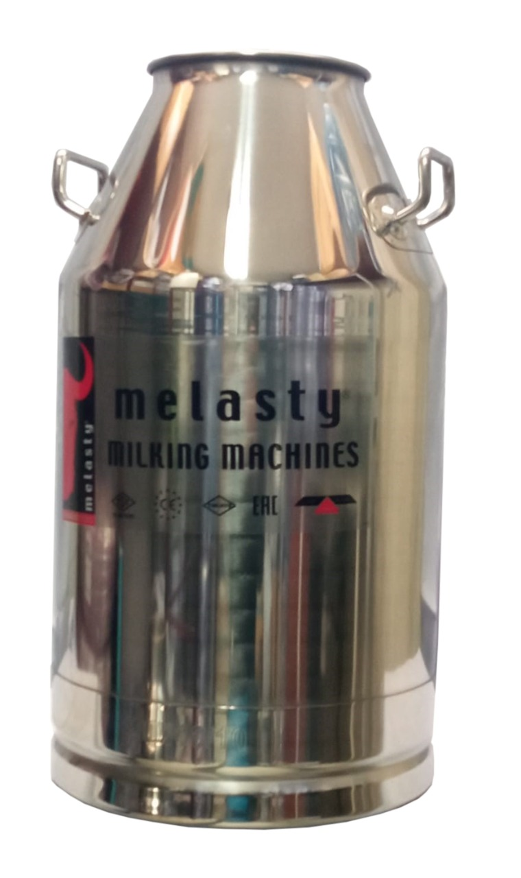 BOTE LECHERO 40 LTS ACERO INOX. — IHNSA