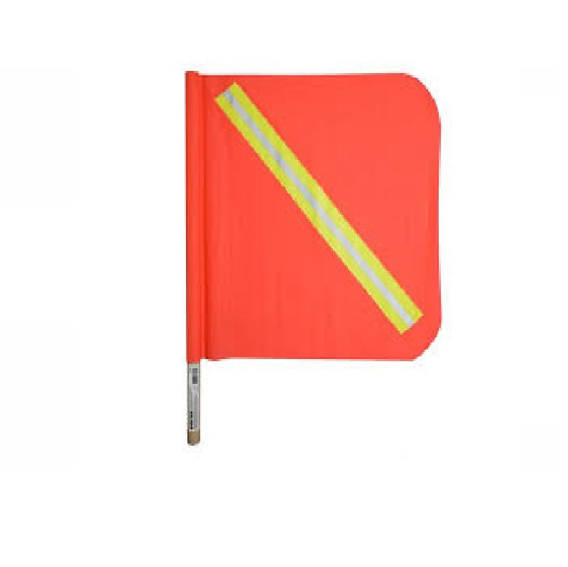 BANDERIN PVC CON REFLEJANTE 40X46CM — IHNSA